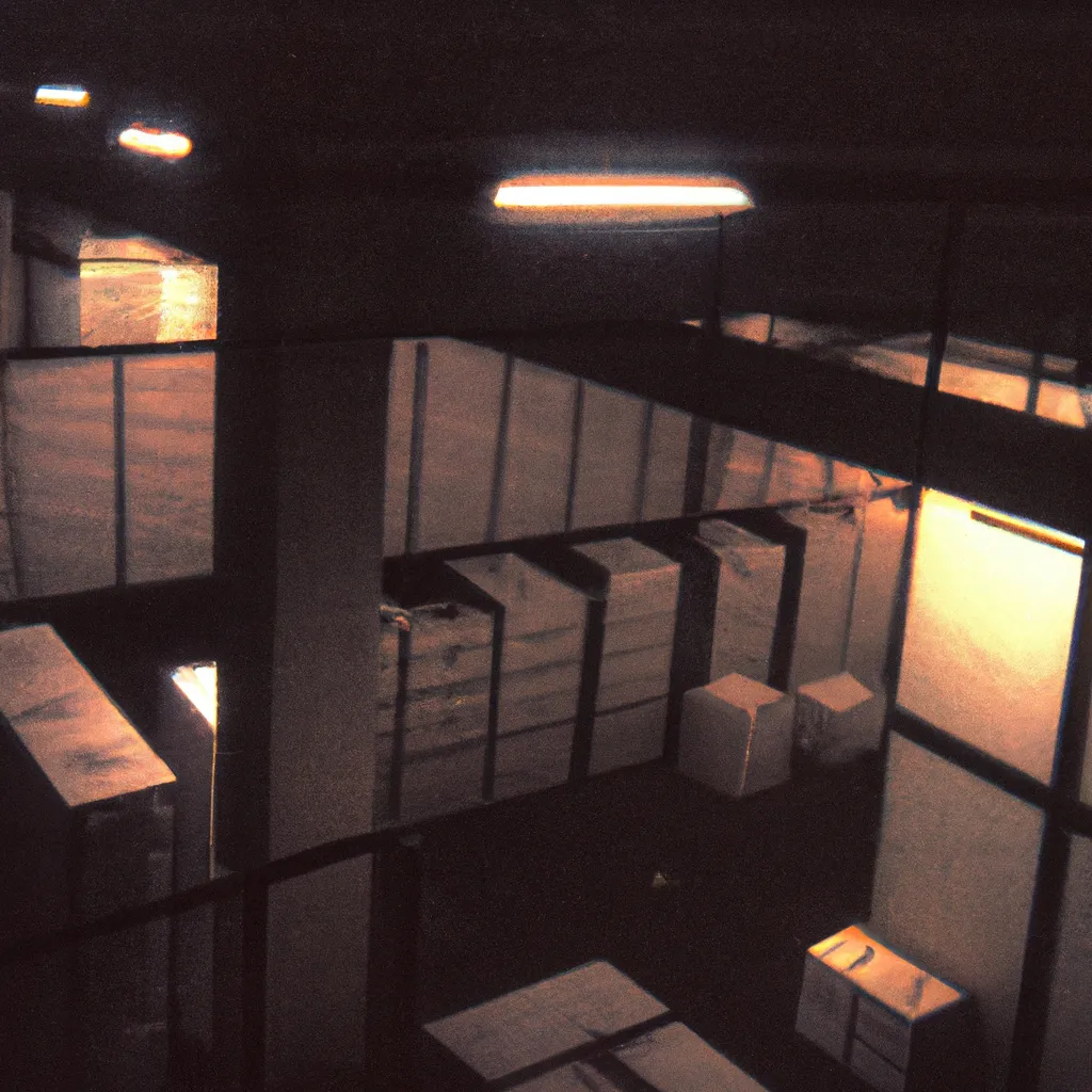 1993 disposable camera photograph of a giant whareho... | OpenArt