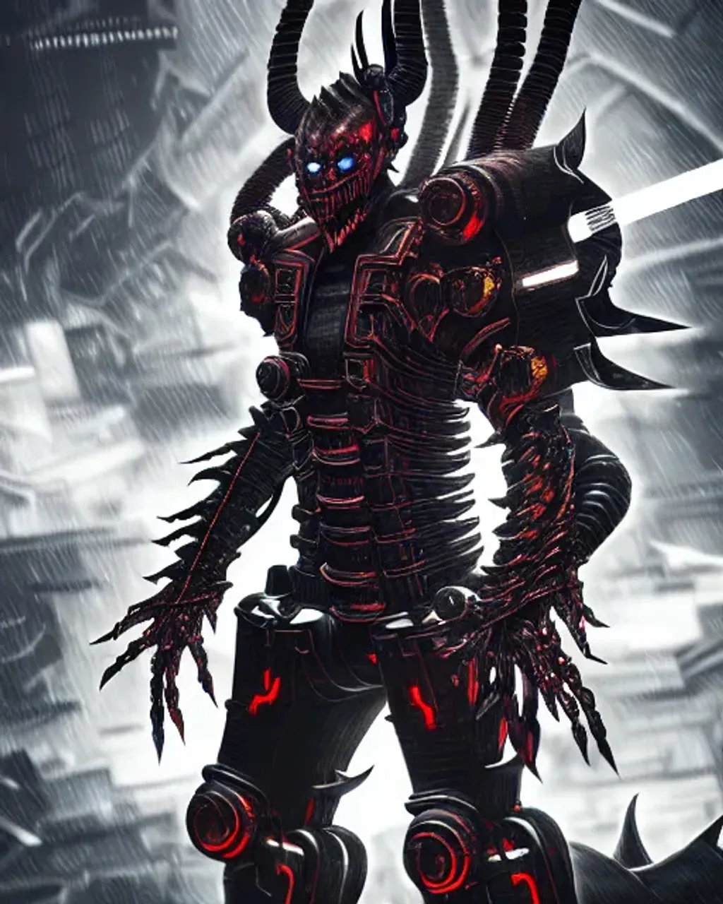 Hyper detailed,Demonic Mask, Centered detailed full... | OpenArt