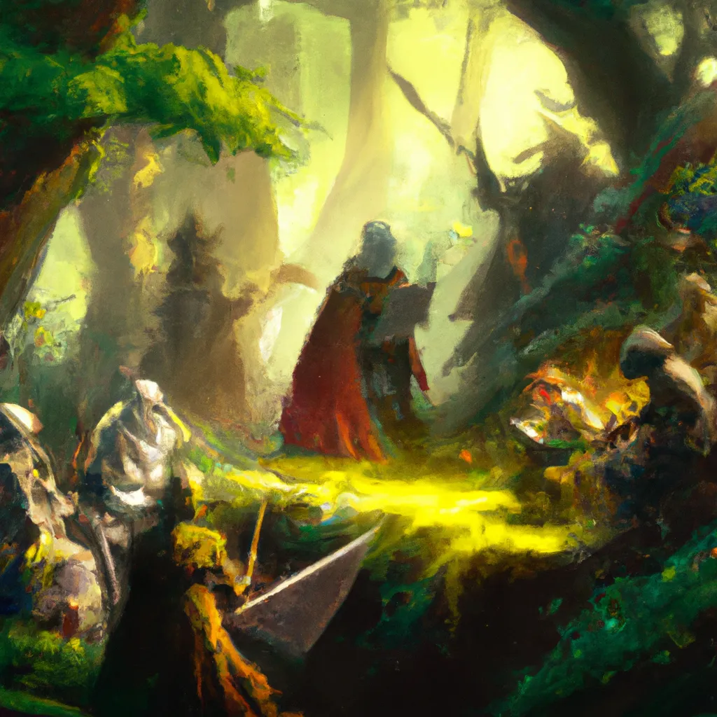 Dungeons and Dragons, DnD heroes fighting an evil wi... | OpenArt