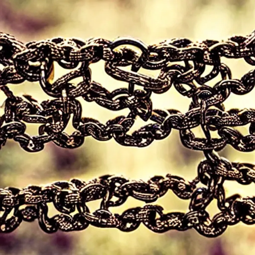 invisible chains that bind a human being in his depe... | OpenArt