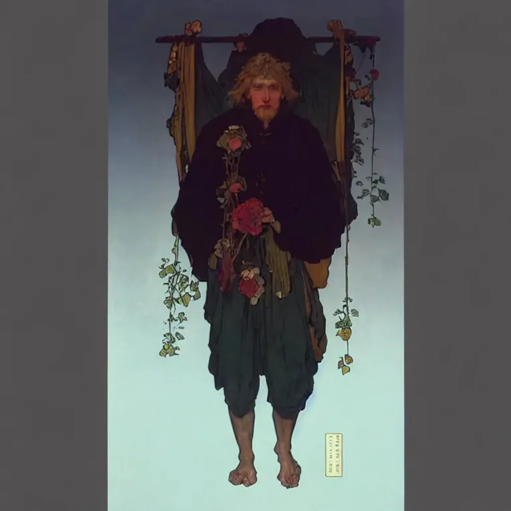 SamDoesArt, a men, detailed face, shaved face, beau... | OpenArt