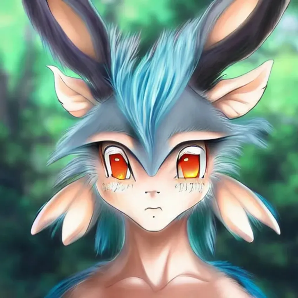 anime digital painting of a ((cute cervitaur)), anim... | OpenArt