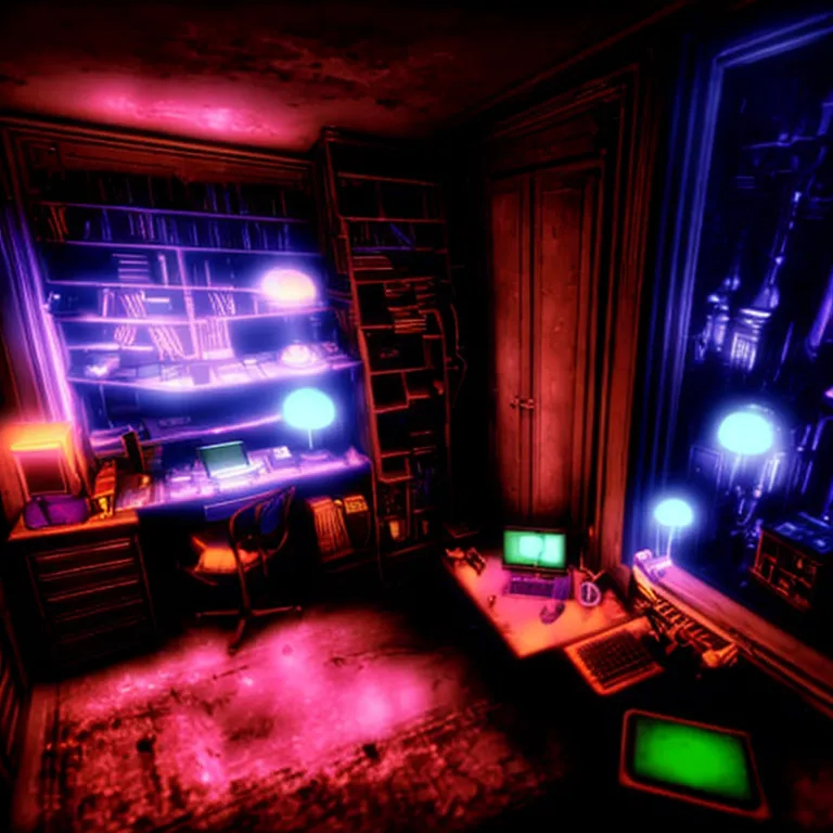 bioshock's rapture in neons in a fort frolic, bedroo... | OpenArt