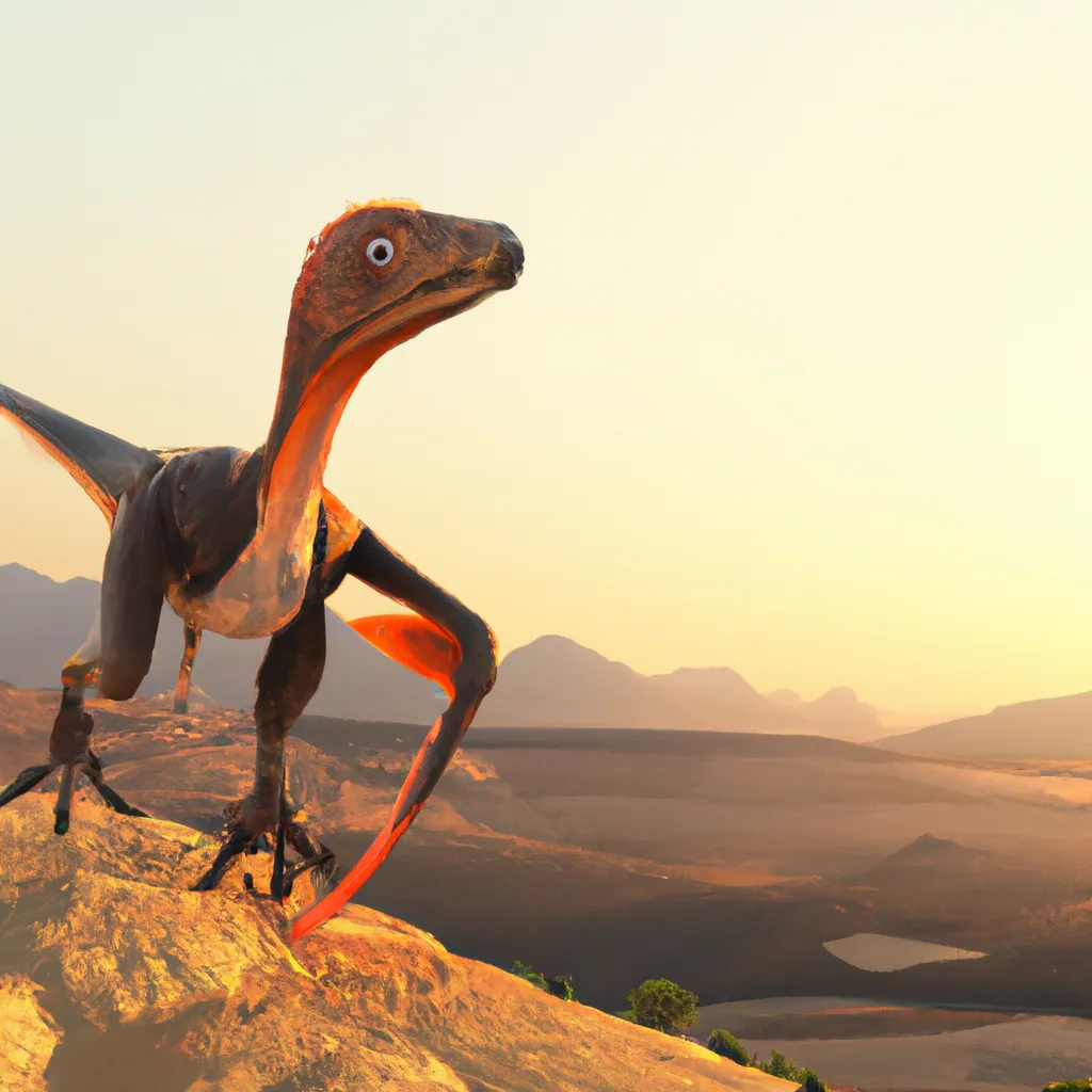 A mammal dinosaur and it' head like a pigeon, full s... | OpenArt