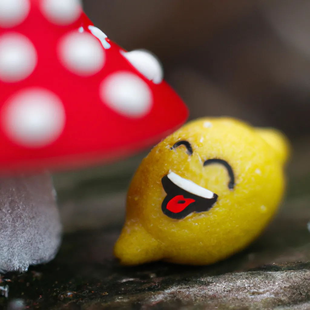 A Photo of a Anthropomorphic Lemon standing in a all... | OpenArt