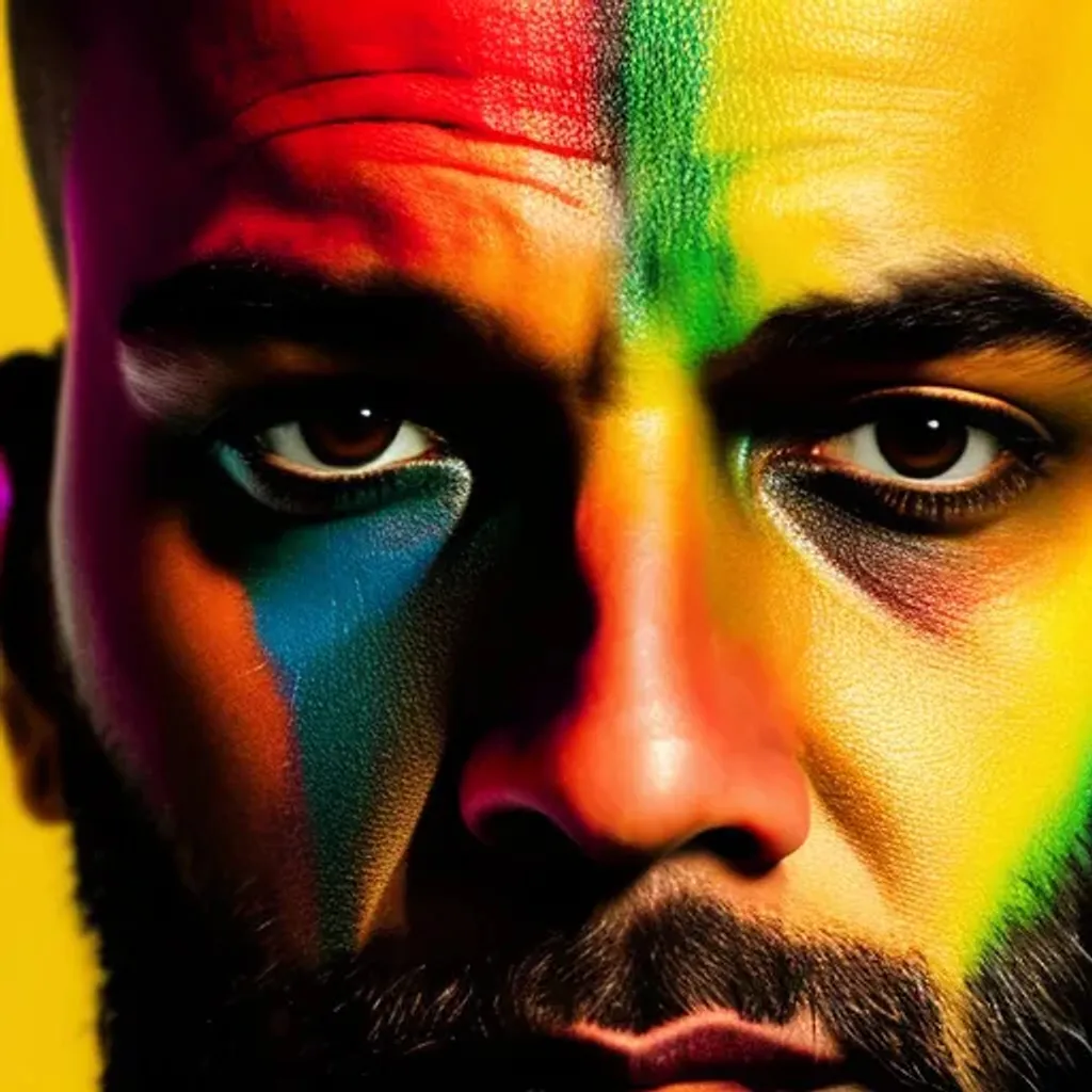 portrait of raging man, closeup, 8K, highly detailed... | OpenArt