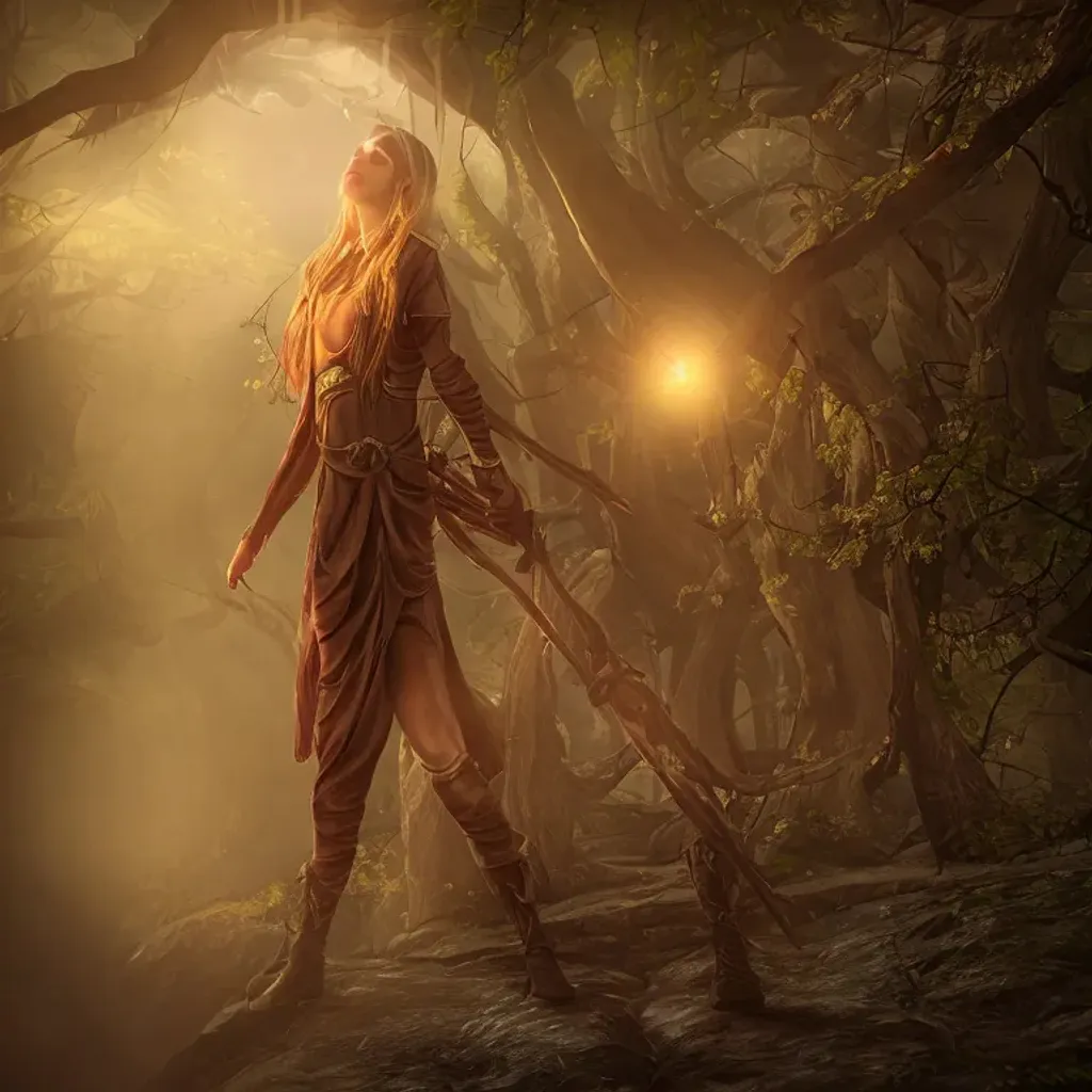 elf adventurer, ultra detailed fantasy, elden ring,...