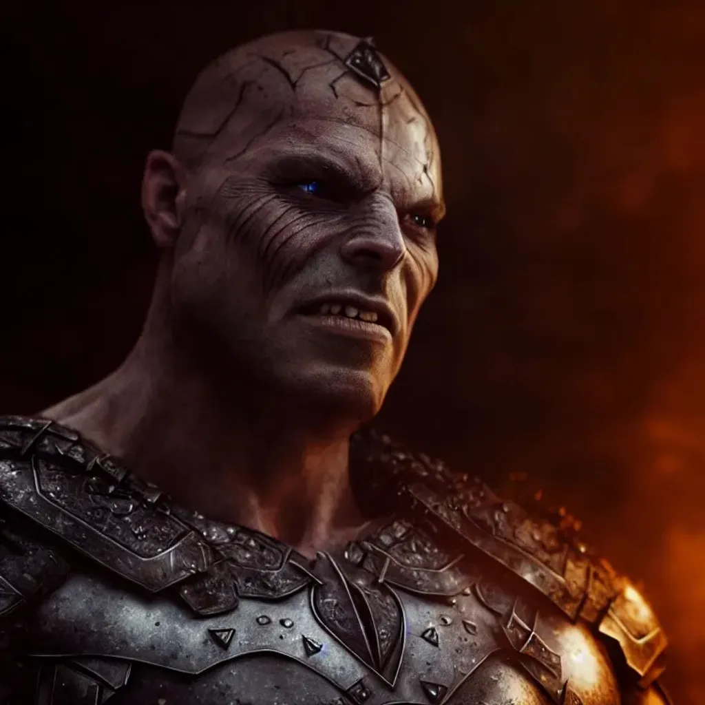 Portrait photo of uruk-hai beserker, muscle, warrior... | OpenArt