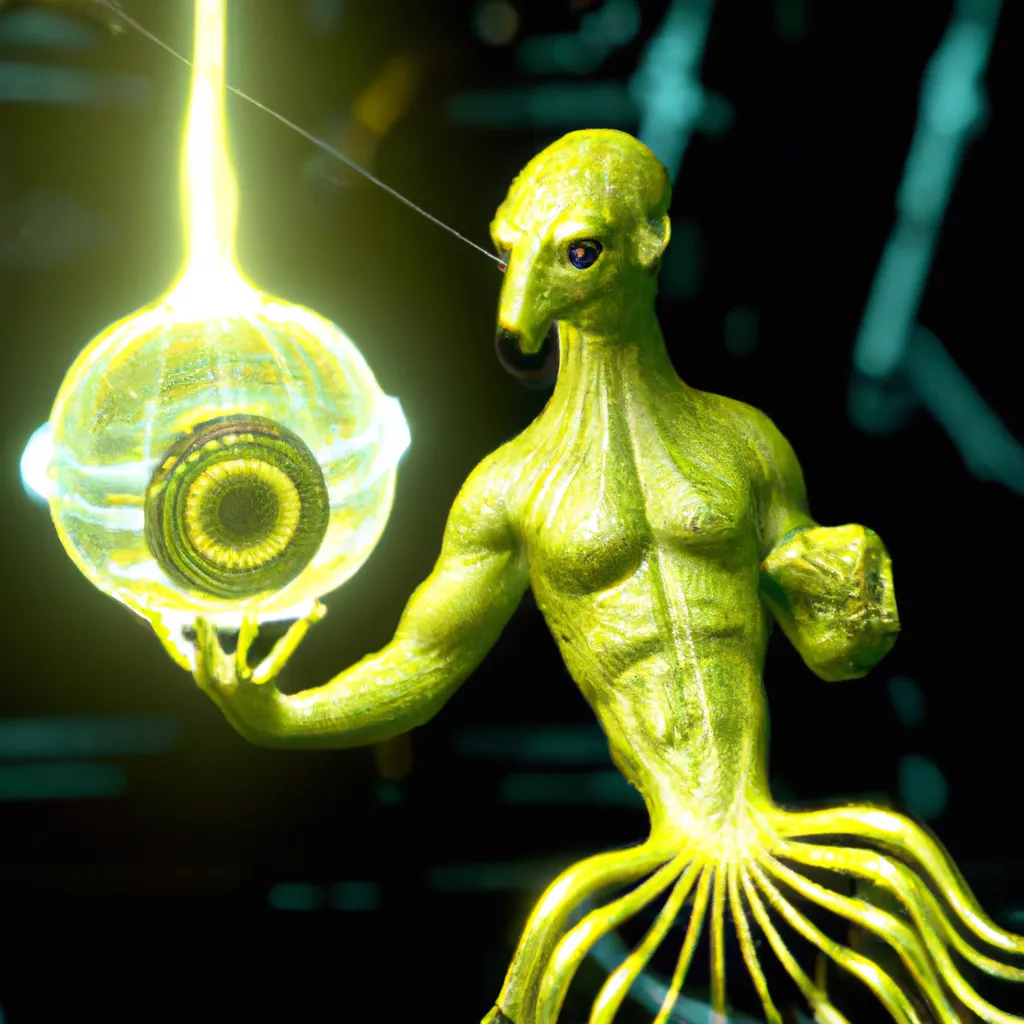 A spectacular 3D render of a humanoid Cthulhu, Faber... | OpenArt