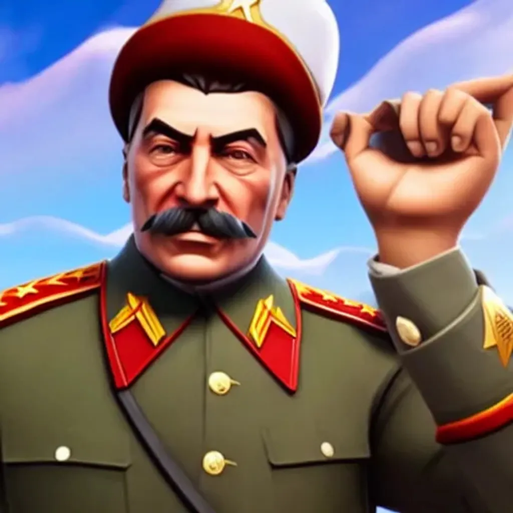 Joseph Stalin in fortnite | OpenArt