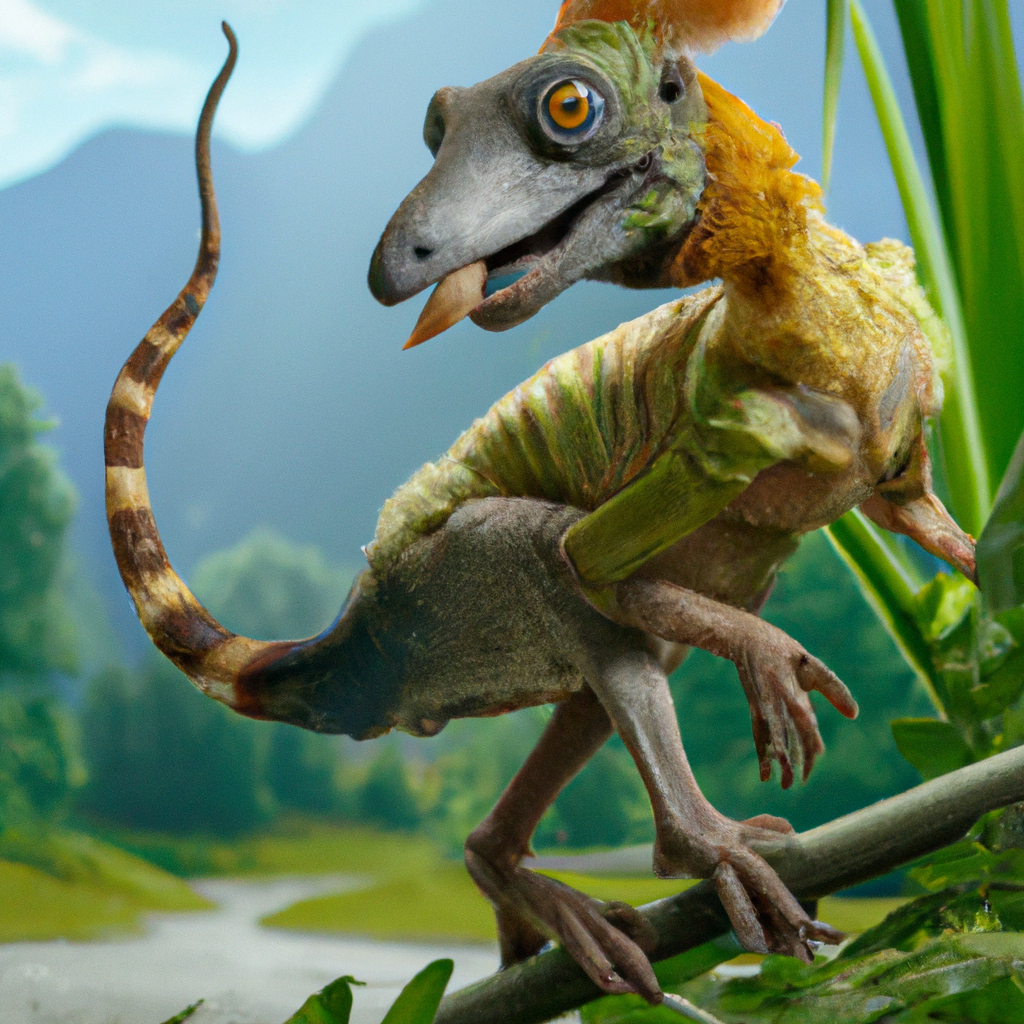 a dinosaur-lemur chimera look similar Snaiad animals... | OpenArt