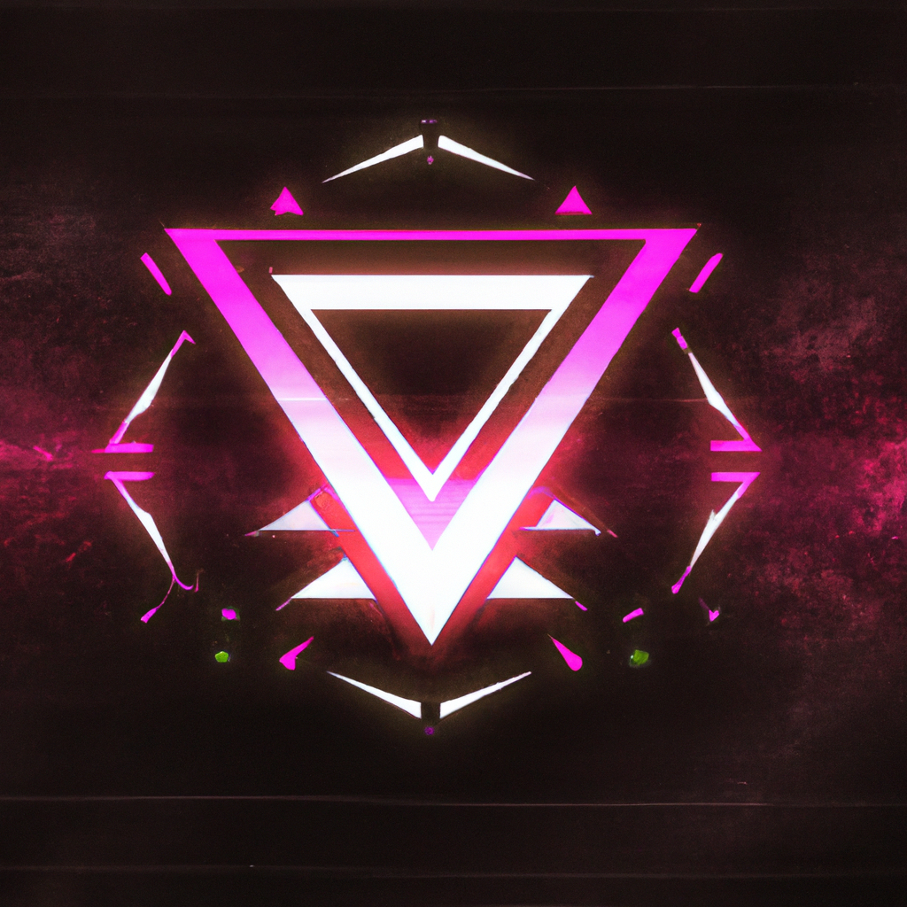 alien hieroglyphics, neon, synthwave, exploding star...