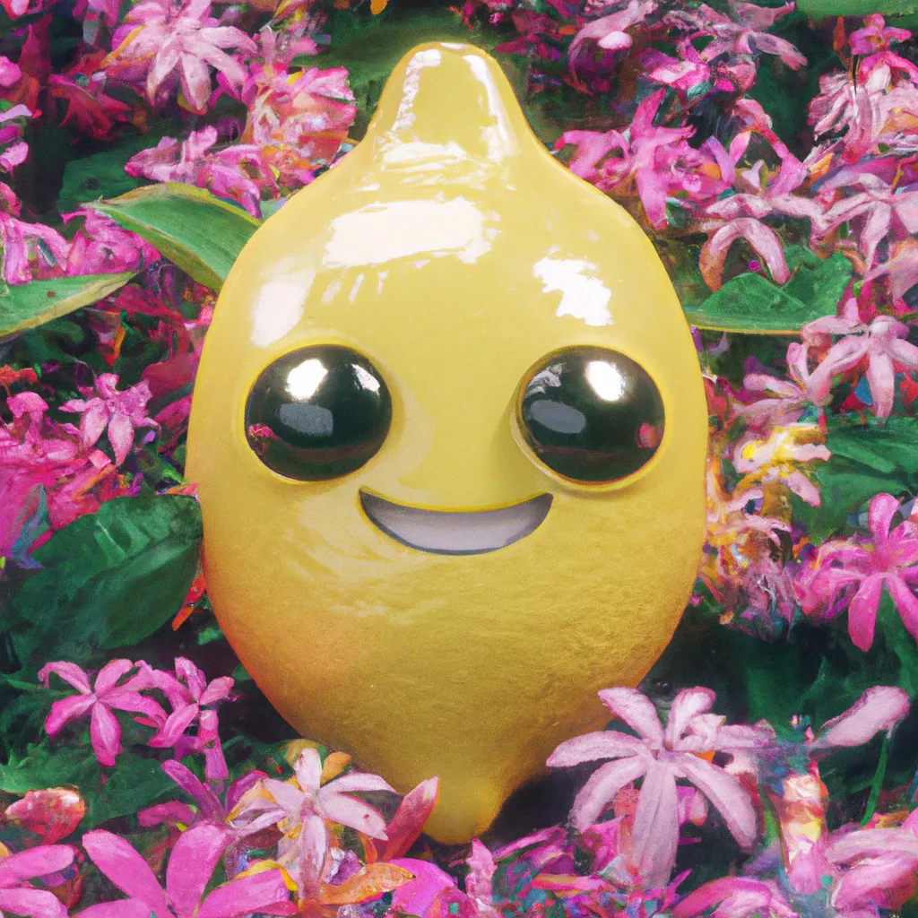 Cover art, kawaiipunk extremely cute laughing yellow... | OpenArt