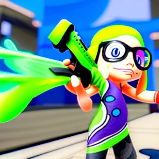 Splatoon inkling | OpenArt