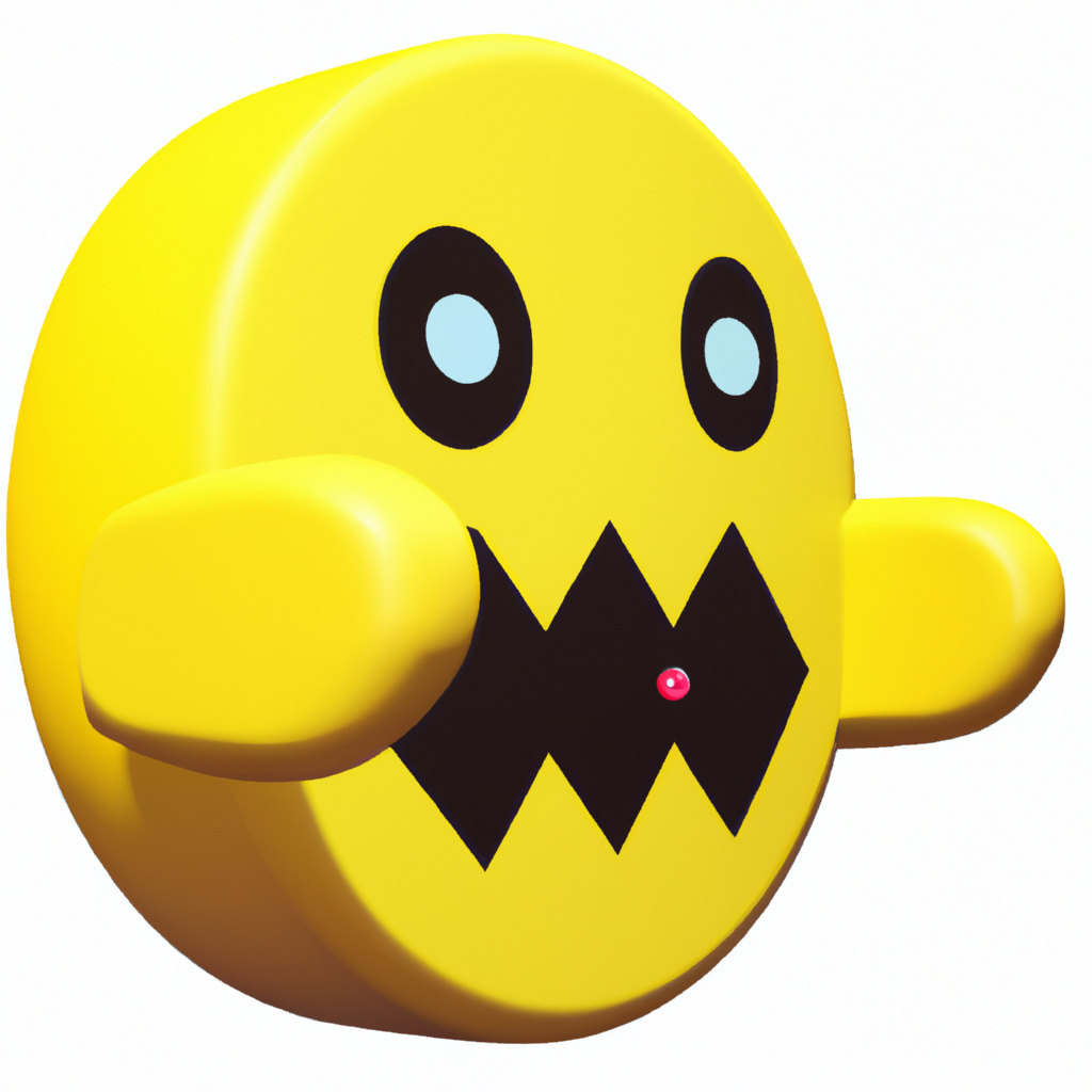 3D Render of Pac-Man by sanrio | OpenArt