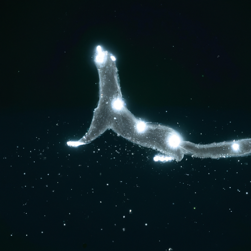 cosmic abstract ferret-shaped constellation, legs, h... | OpenArt