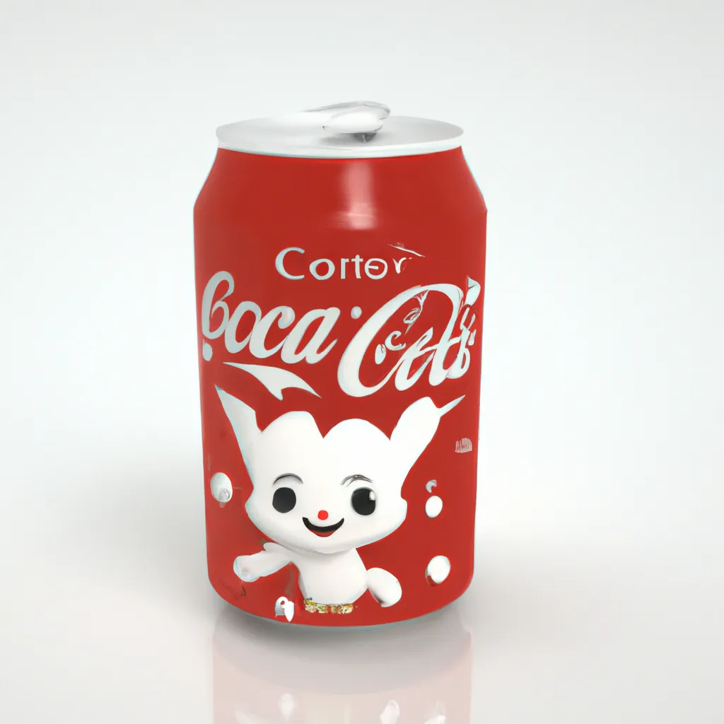 3D Render of Coco-Cola by sanrio | OpenArt