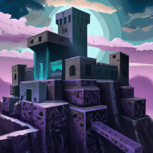 Minecraft Nether fortress, stylish digital art | OpenArt