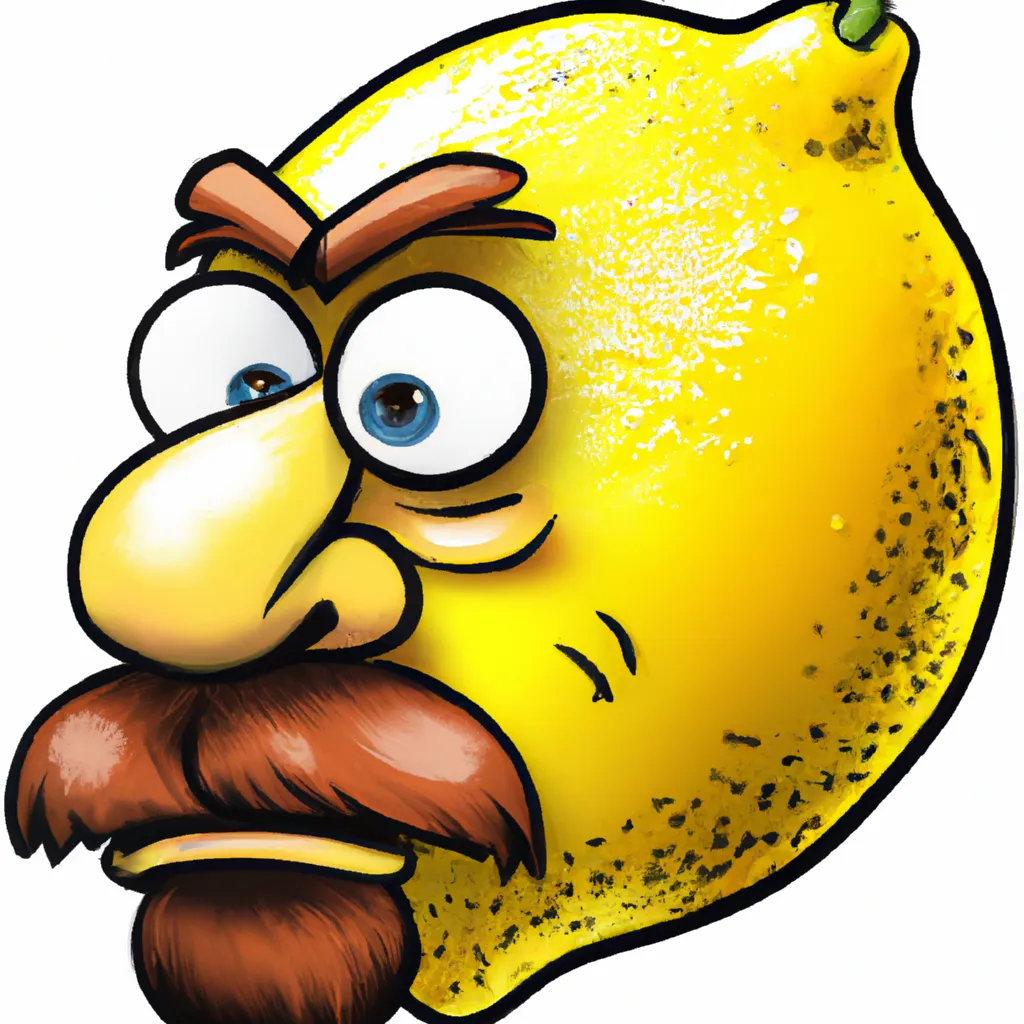 Photo Realistic Ultra 3-D Very yellow Lemon as Jack... | OpenArt