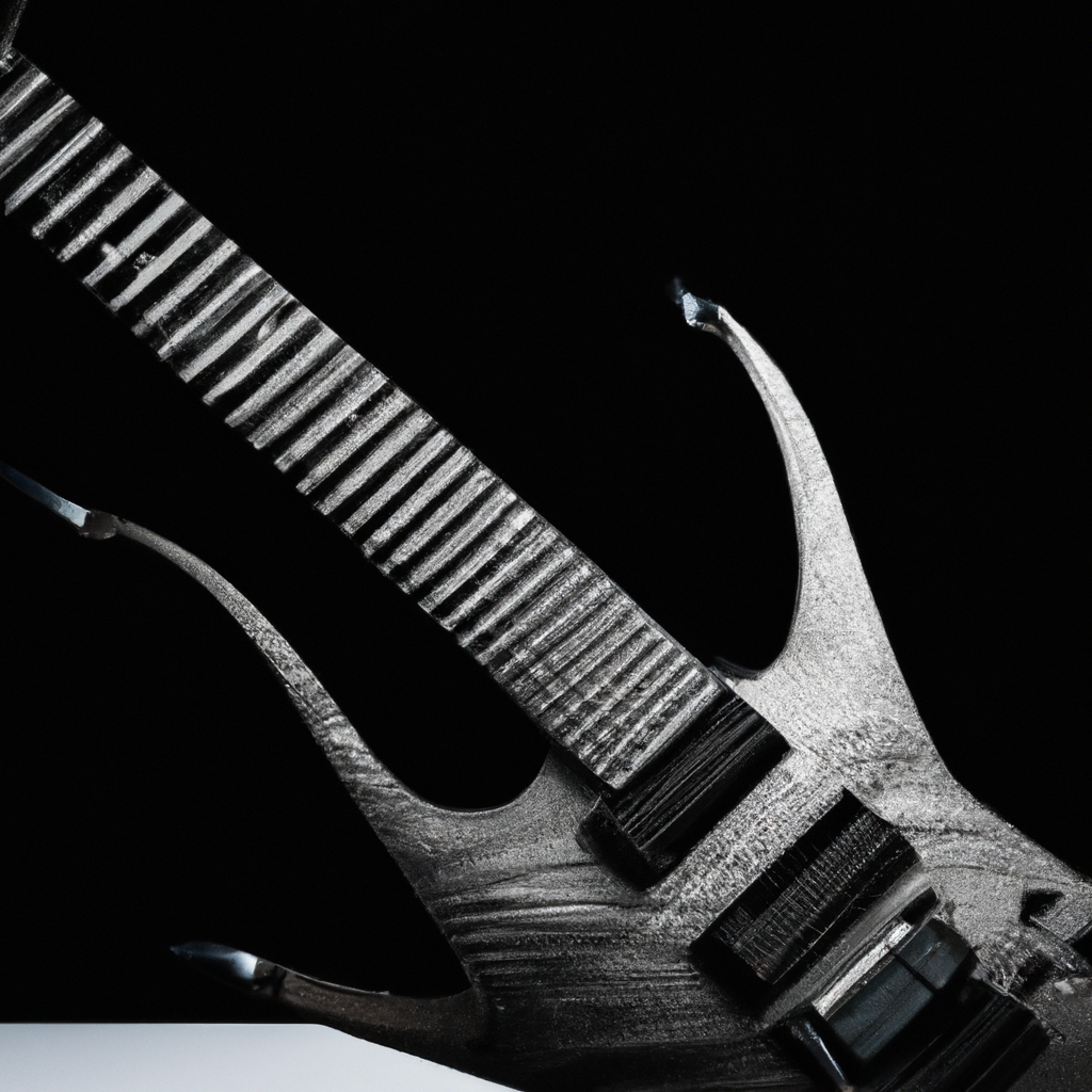 giger nine string electric guitar photo 8k | OpenArt