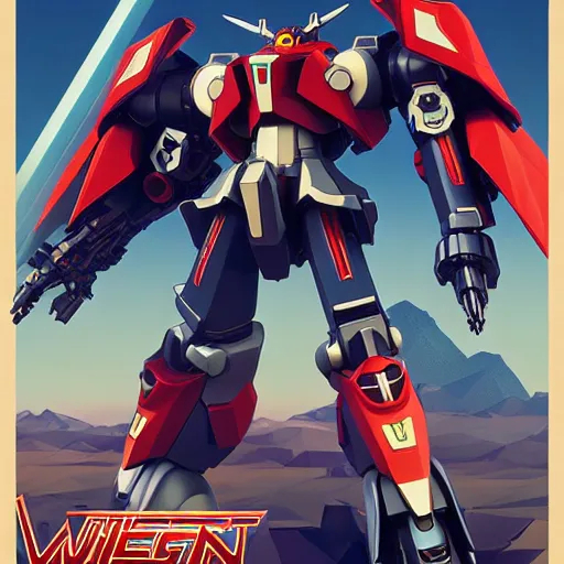 Western-style mecha poster by studio ghibli in low p... | OpenArt