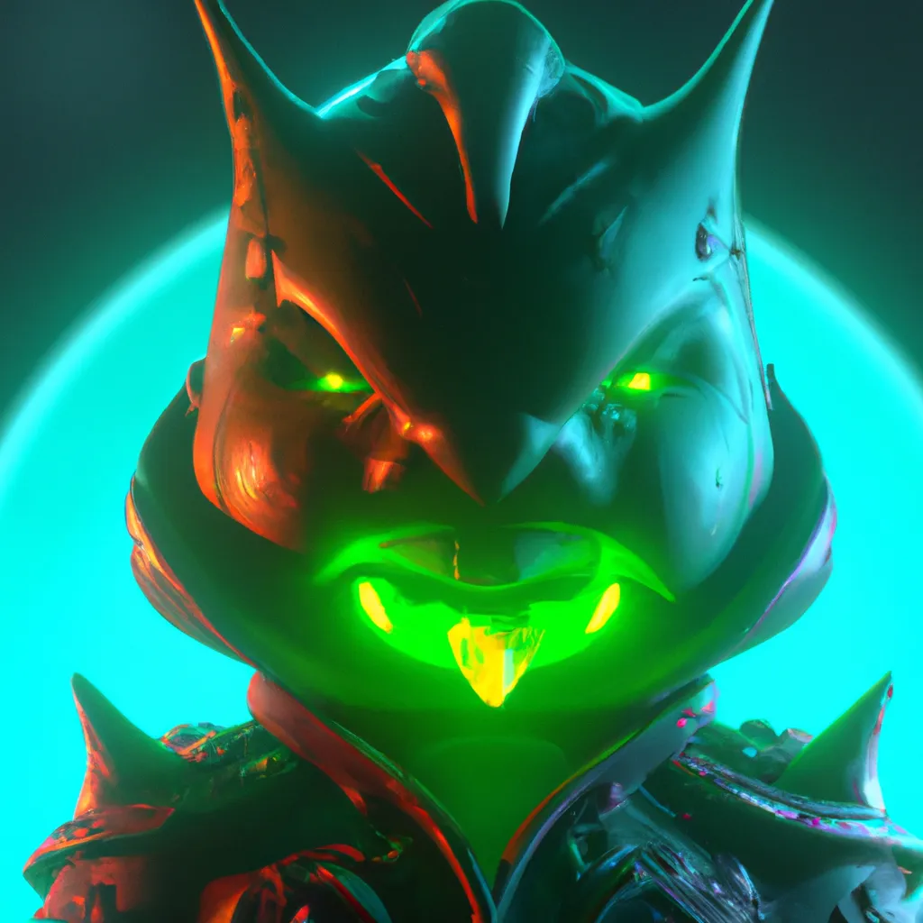 Cute Warlock from Destiny 2 is angry, bioluminescent... | OpenArt