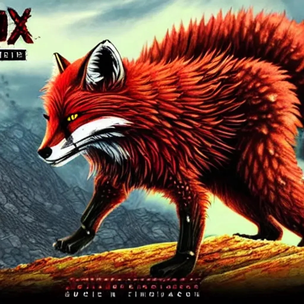 Horror Fox in the mountain, ultra highly detailed, s... | OpenArt