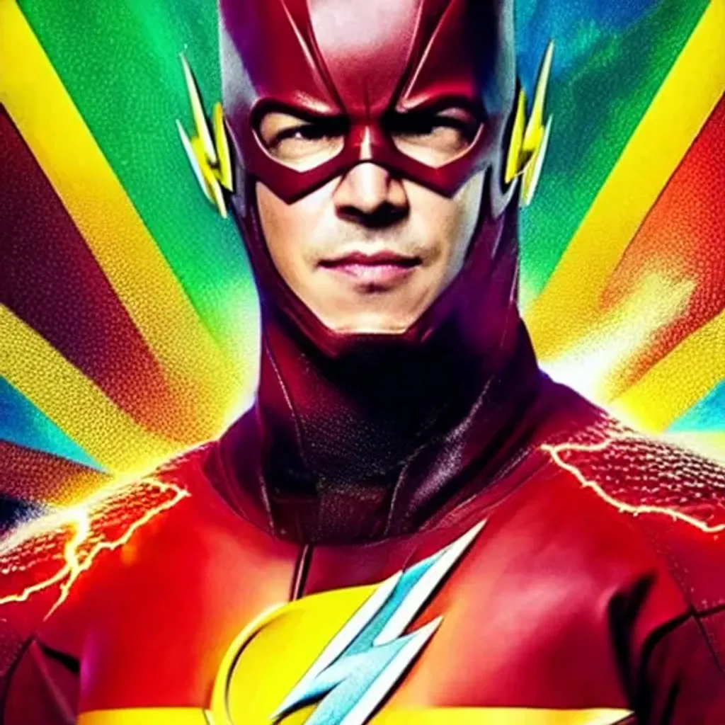 The Flash, closeup, https://cdn.openart.ai/uploads/u... | OpenArt