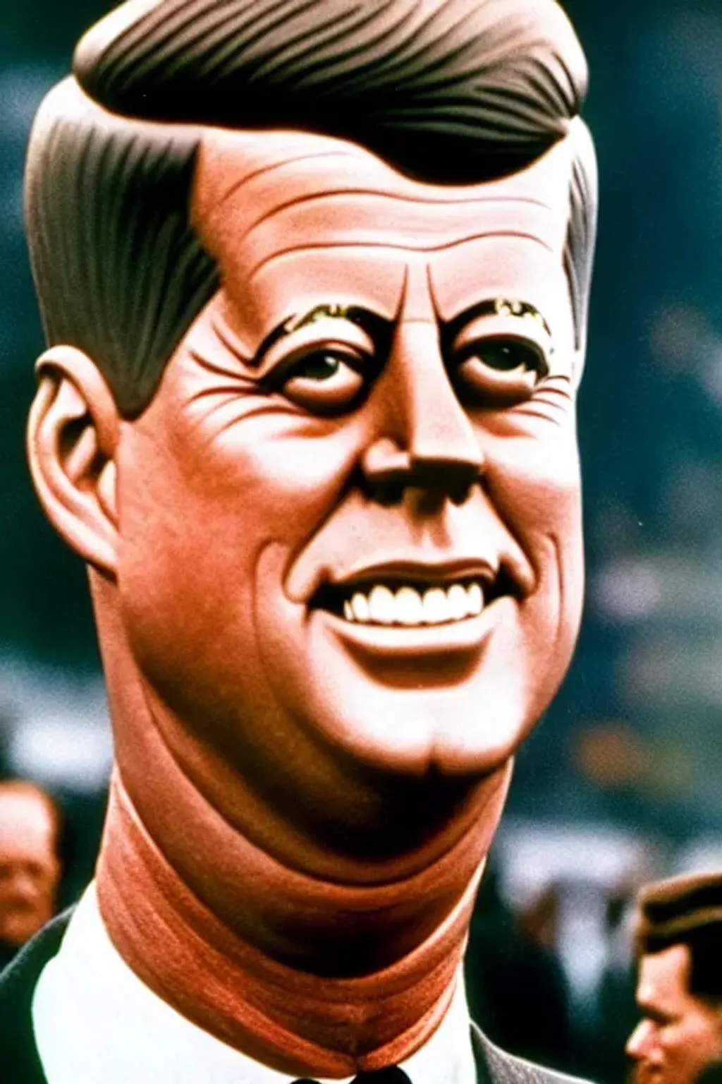 John F. Kennedy caricature, perfect facial features,... | OpenArt