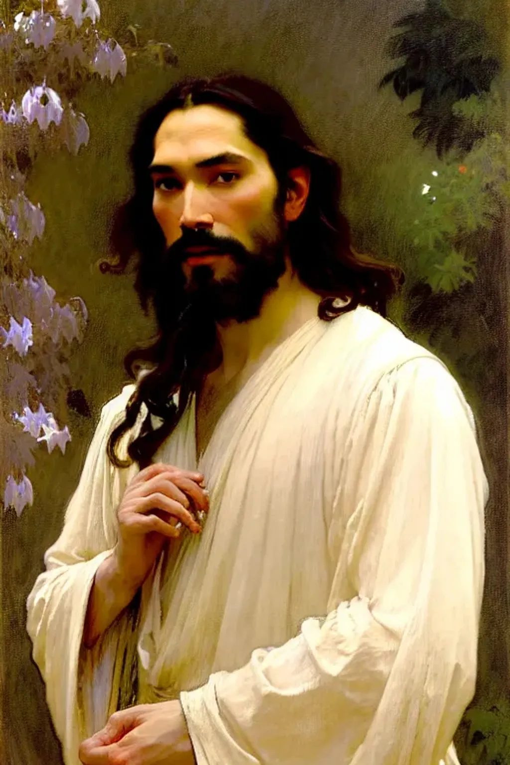 a highly detailed elegant romantic portrait photo of... | OpenArt