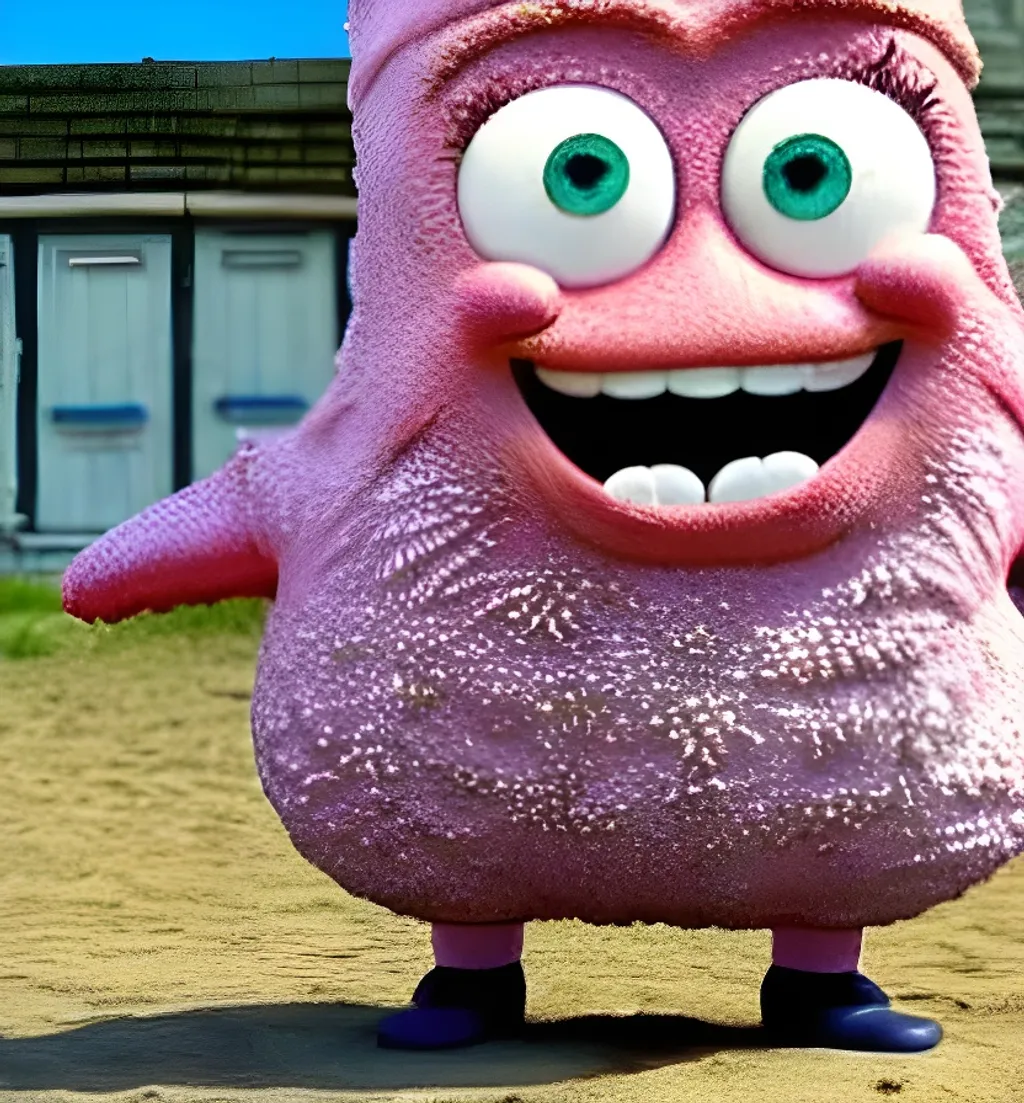 Patrick star shaking his ass | OpenArt