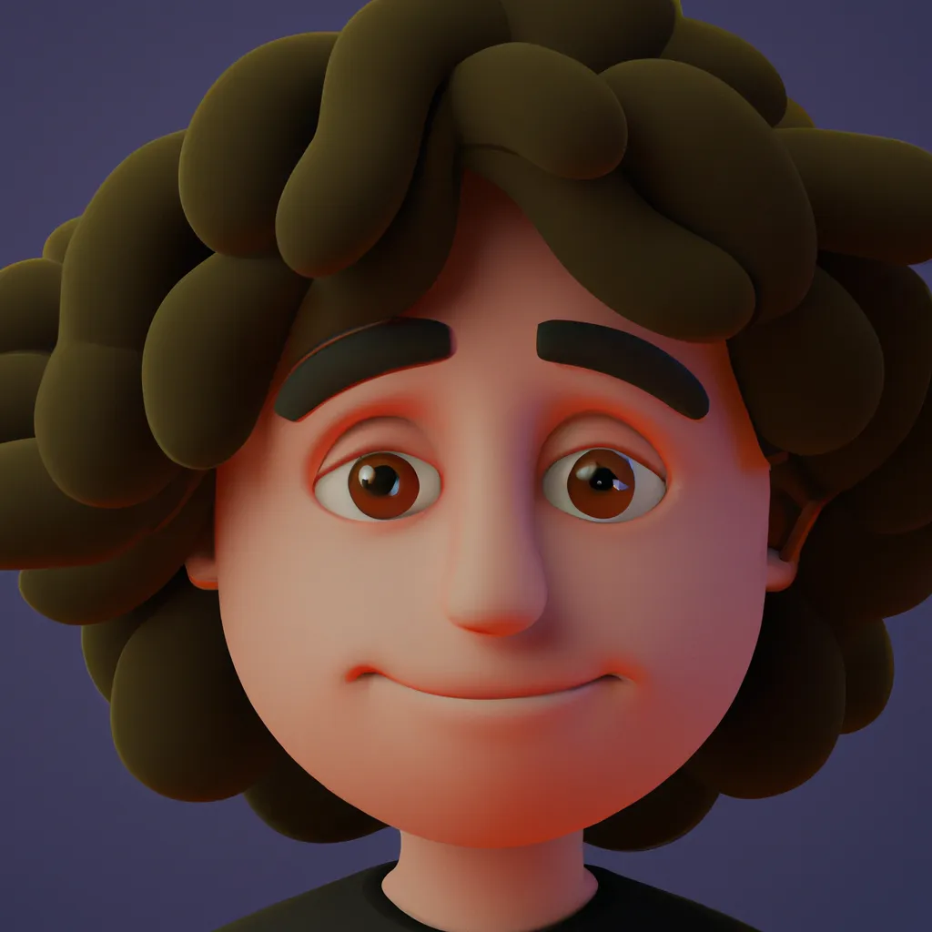 A 3d octane render of a cartoon, goofy, teenage boy,... | OpenArt