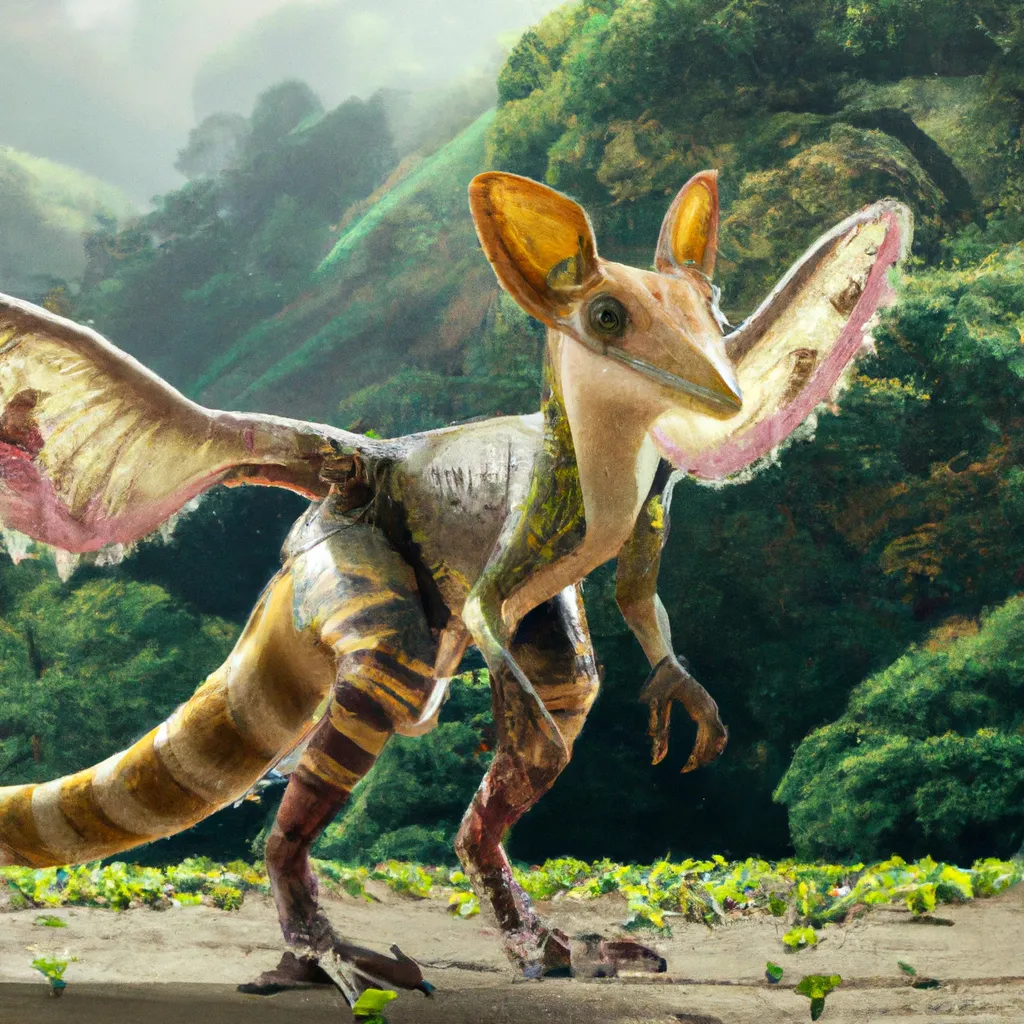 a dinosaur-lemur chimera look similar Snaiad animals... | OpenArt