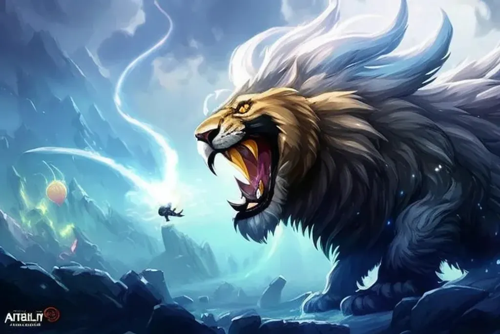 Armored lion Warrior concepts - 3D Game Cinematic Fe... | OpenArt