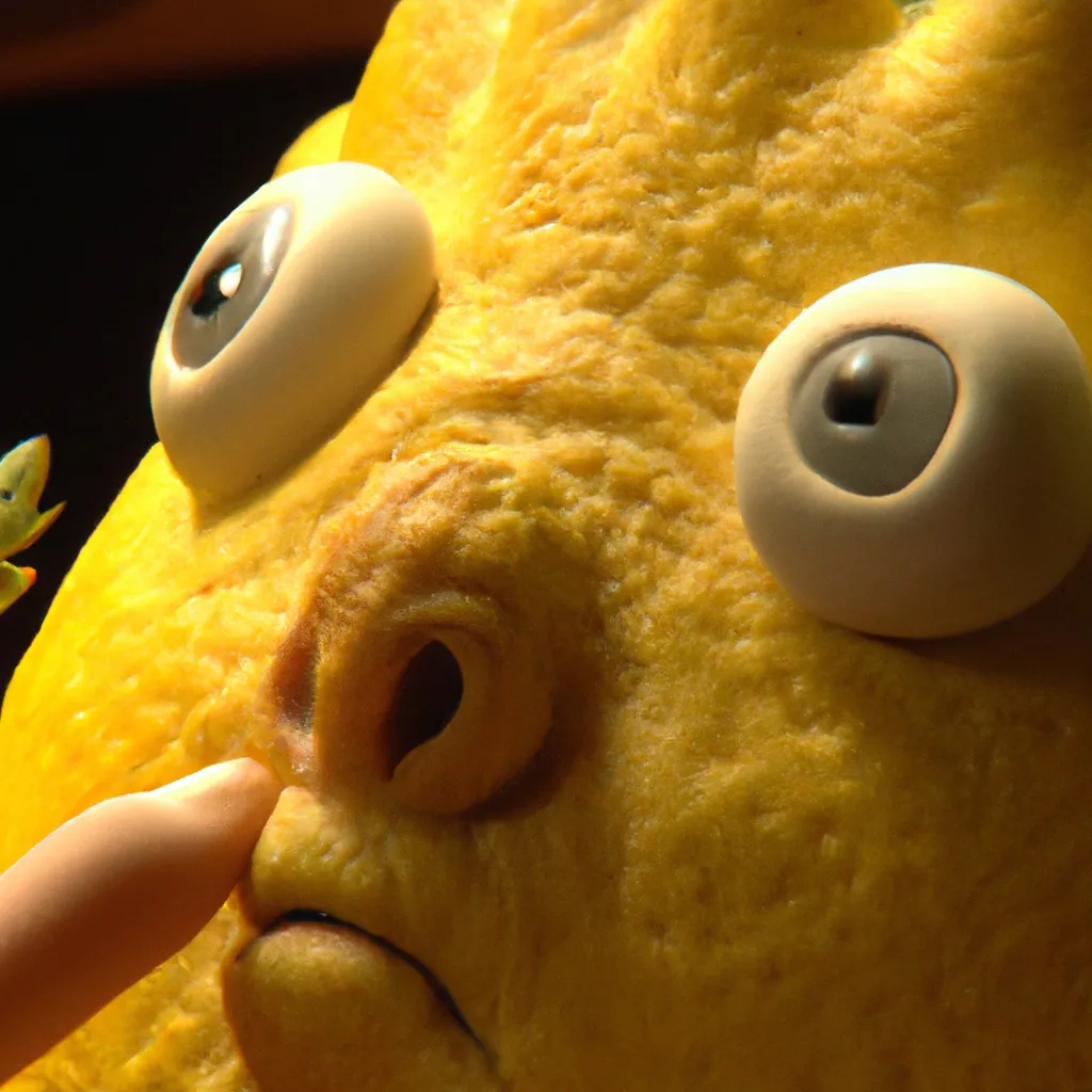 film still of cute lemon monster, from where the wil... | OpenArt