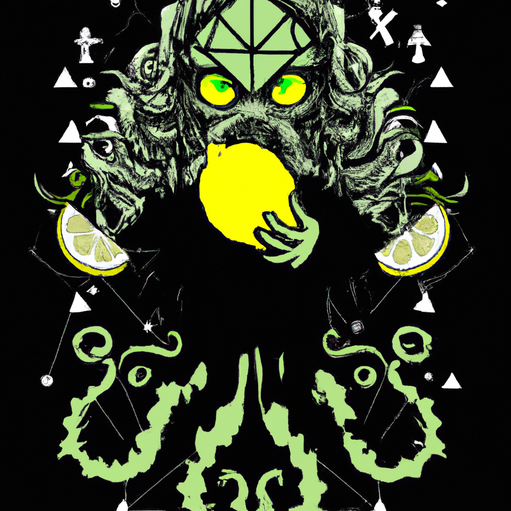 cthulhu, the god of lemons, darkness, intricate, det... | OpenArt
