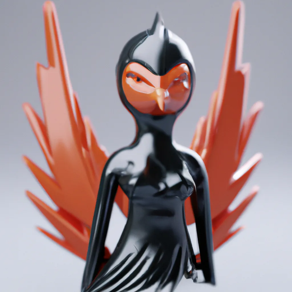 Multiverse Avatar character concept, 3d female flam... | OpenArt