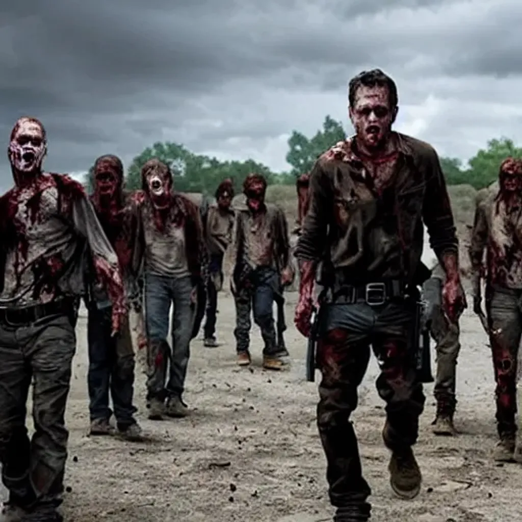 Walking Dead. Zombie. | OpenArt