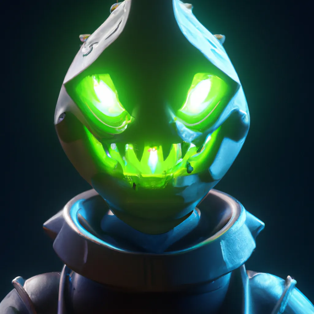 Cute Warlock from Destiny 2 is angry, bioluminescent... | OpenArt