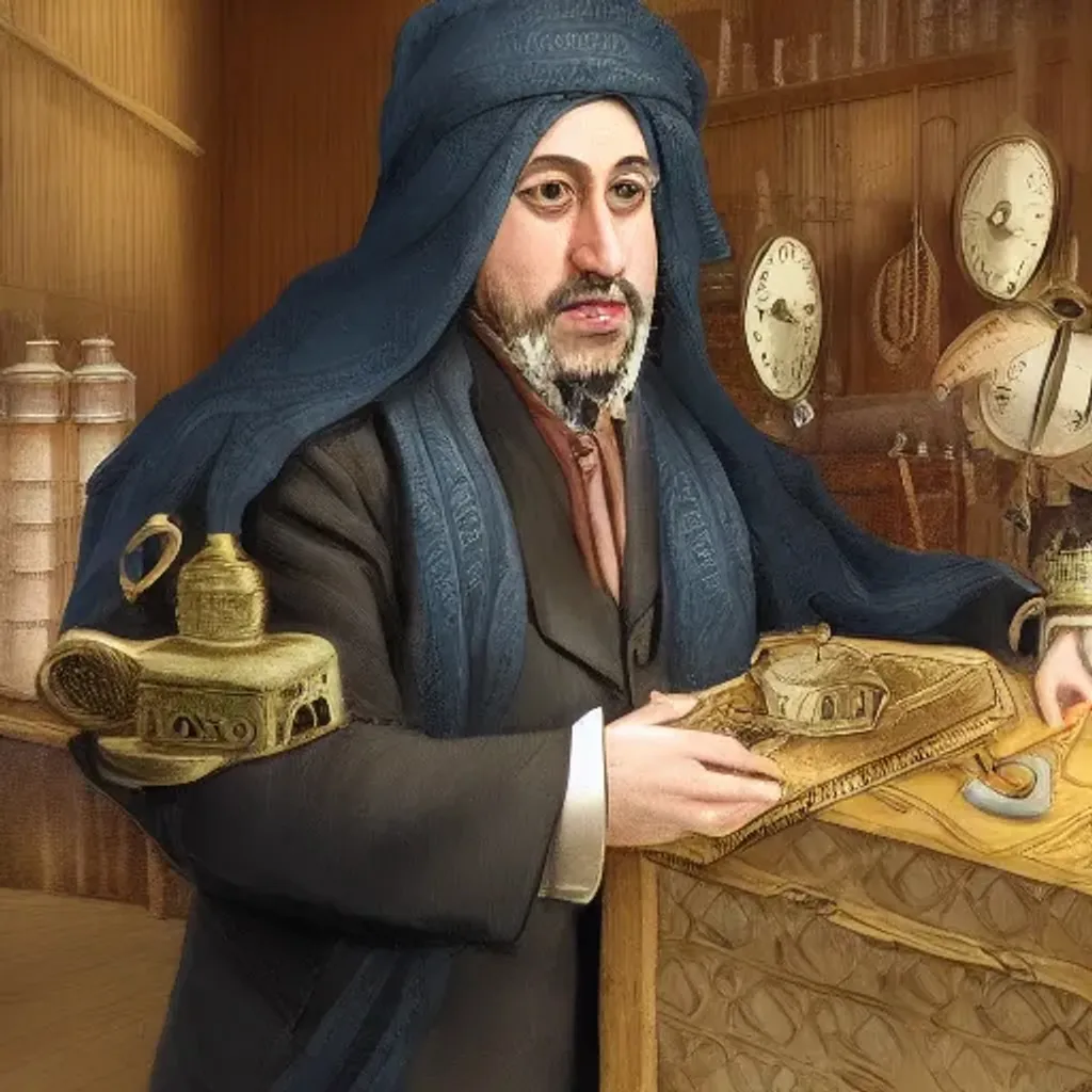 intricate, Jewish merchant of eastern roots, seller... | OpenArt