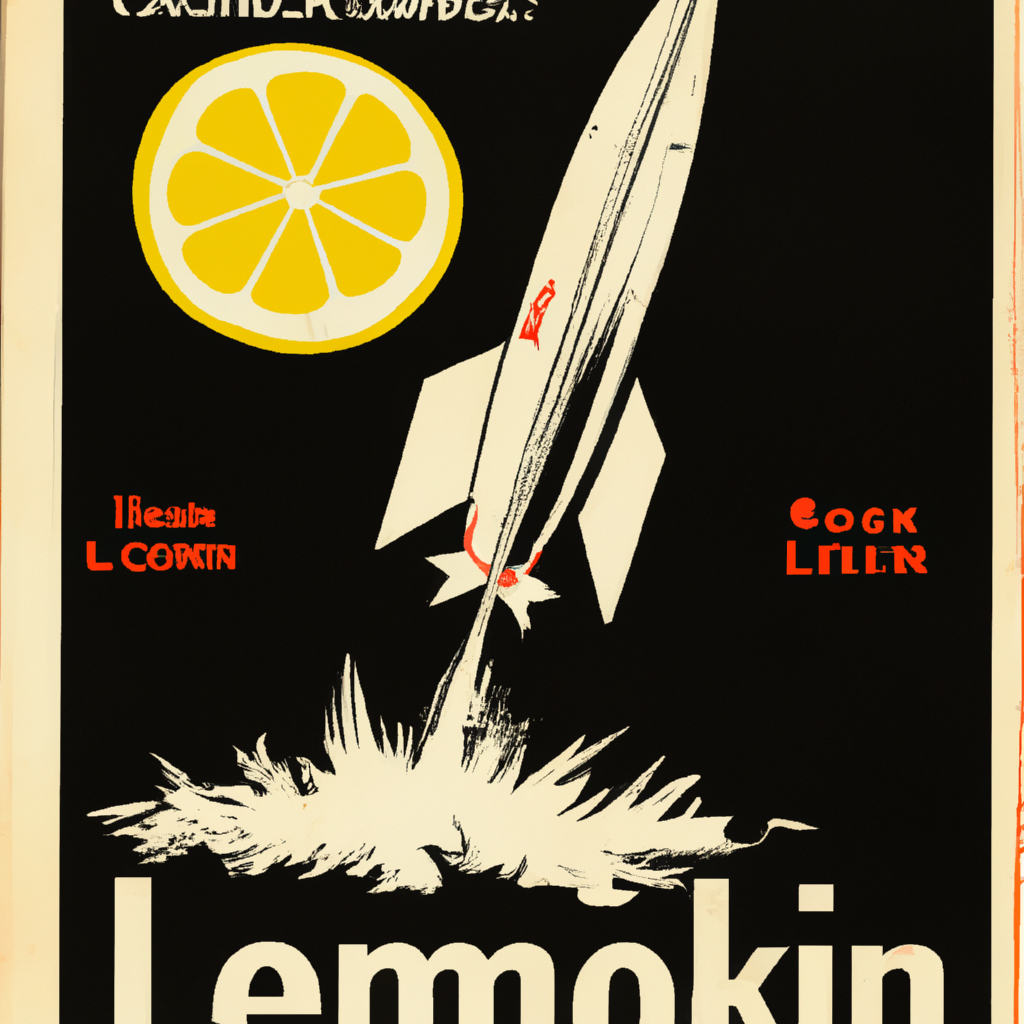 lemon rocket German WW2 propaganda poster | OpenArt