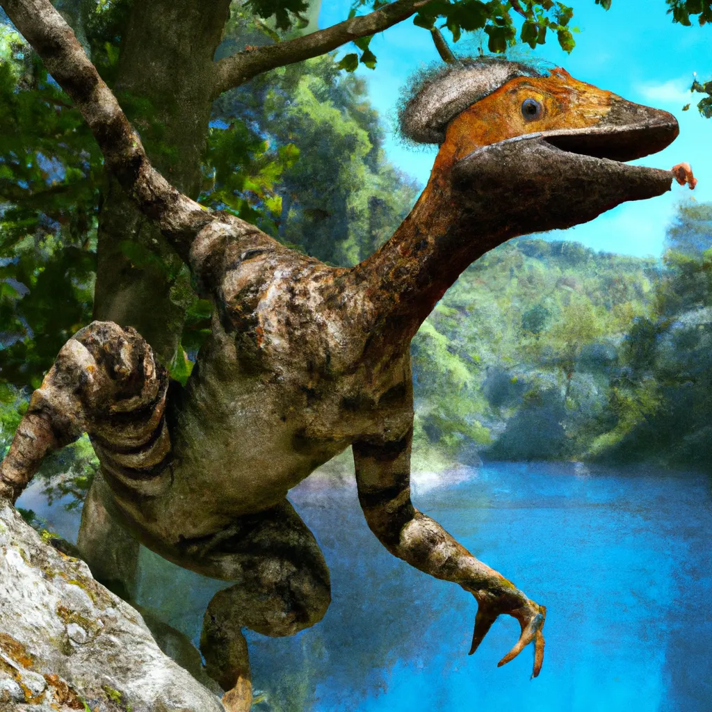 ancient has dinosaur head chimera of Sunda Flying Le... | OpenArt