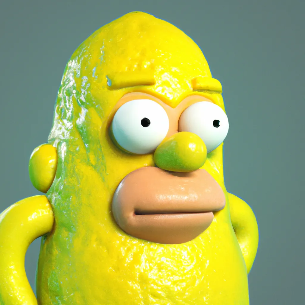 Photo Realistic Ultra 3-D Very yellow Lemon as Jack... | OpenArt