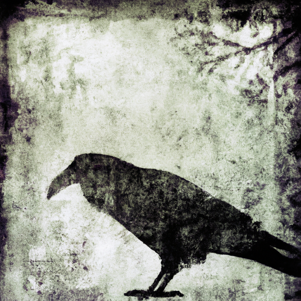 The Raven, dark gothic realism, vignette | OpenArt