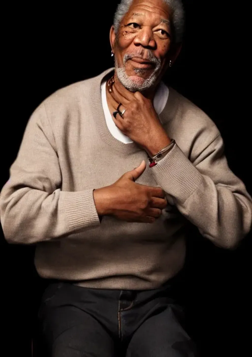 Morgan Freeman, 4K, 8K, High Resolution | OpenArt