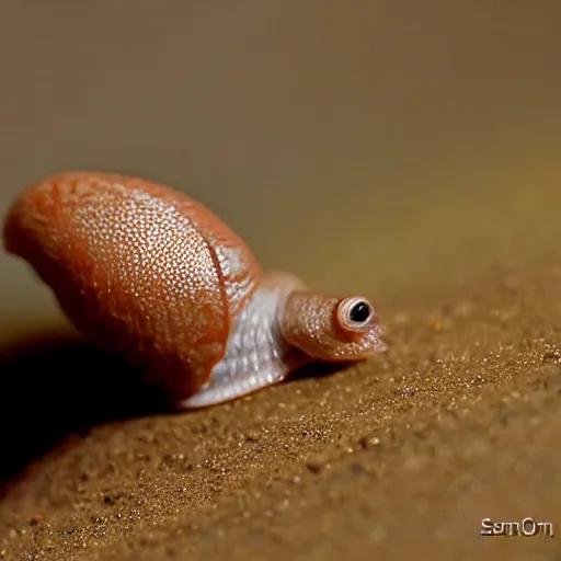 Slug, High Def. Close Up. by Sam Gibson. Cone Shell. | OpenArt