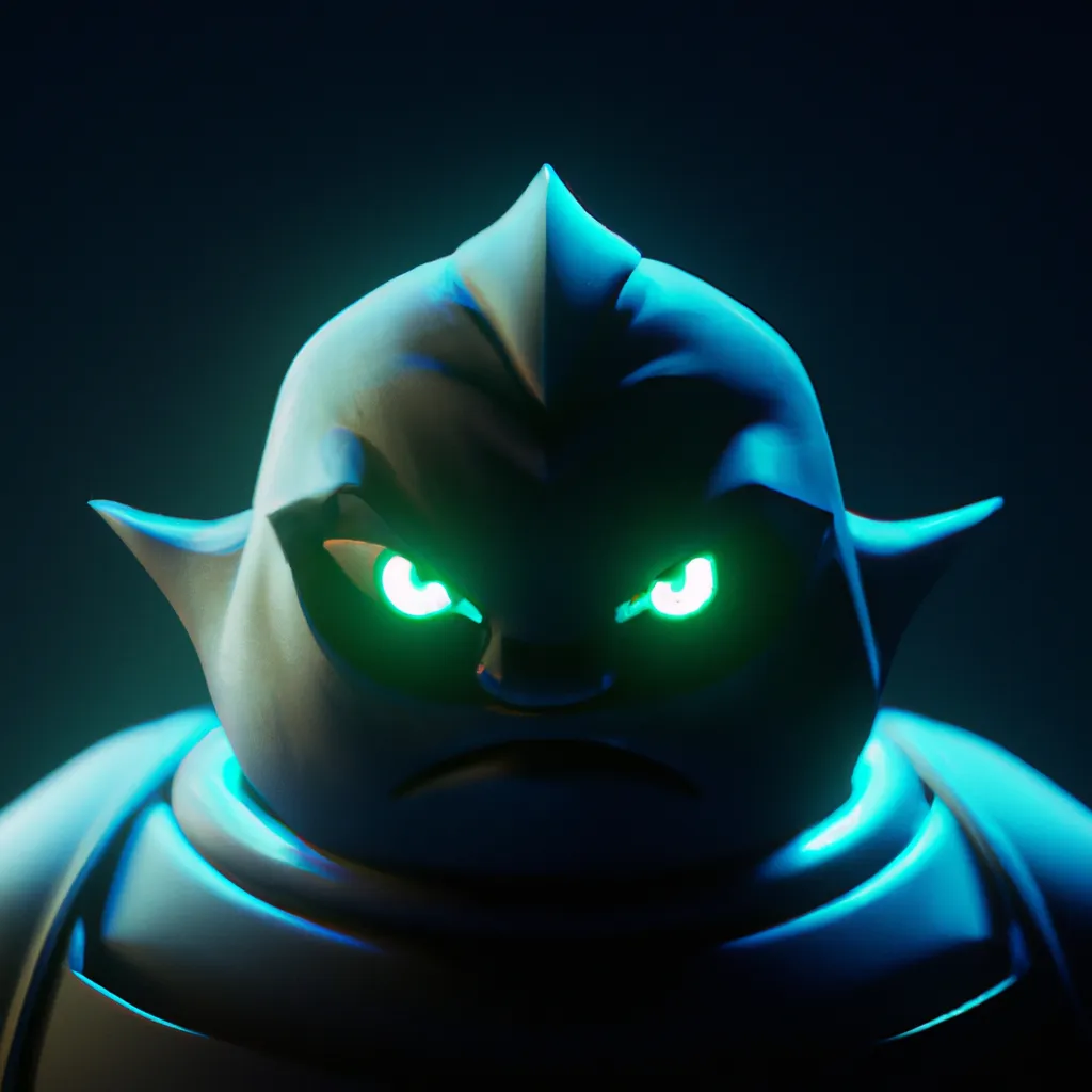 Cute Warlock from Destiny 2 is angry, bioluminescent... | OpenArt