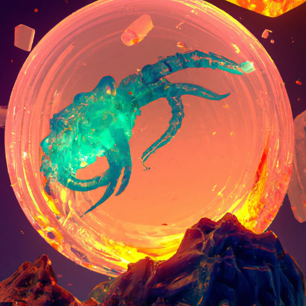 Humongous Jellyfish as a Dragon on a crystal planet,... | OpenArt