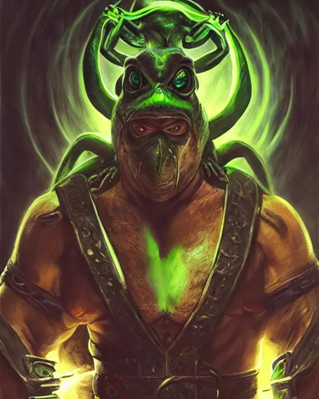 (Alex Jones:1.3) returns to the underworld to compet... | OpenArt