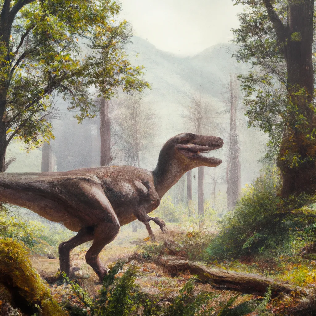 Velociraptor on the hunt | OpenArt